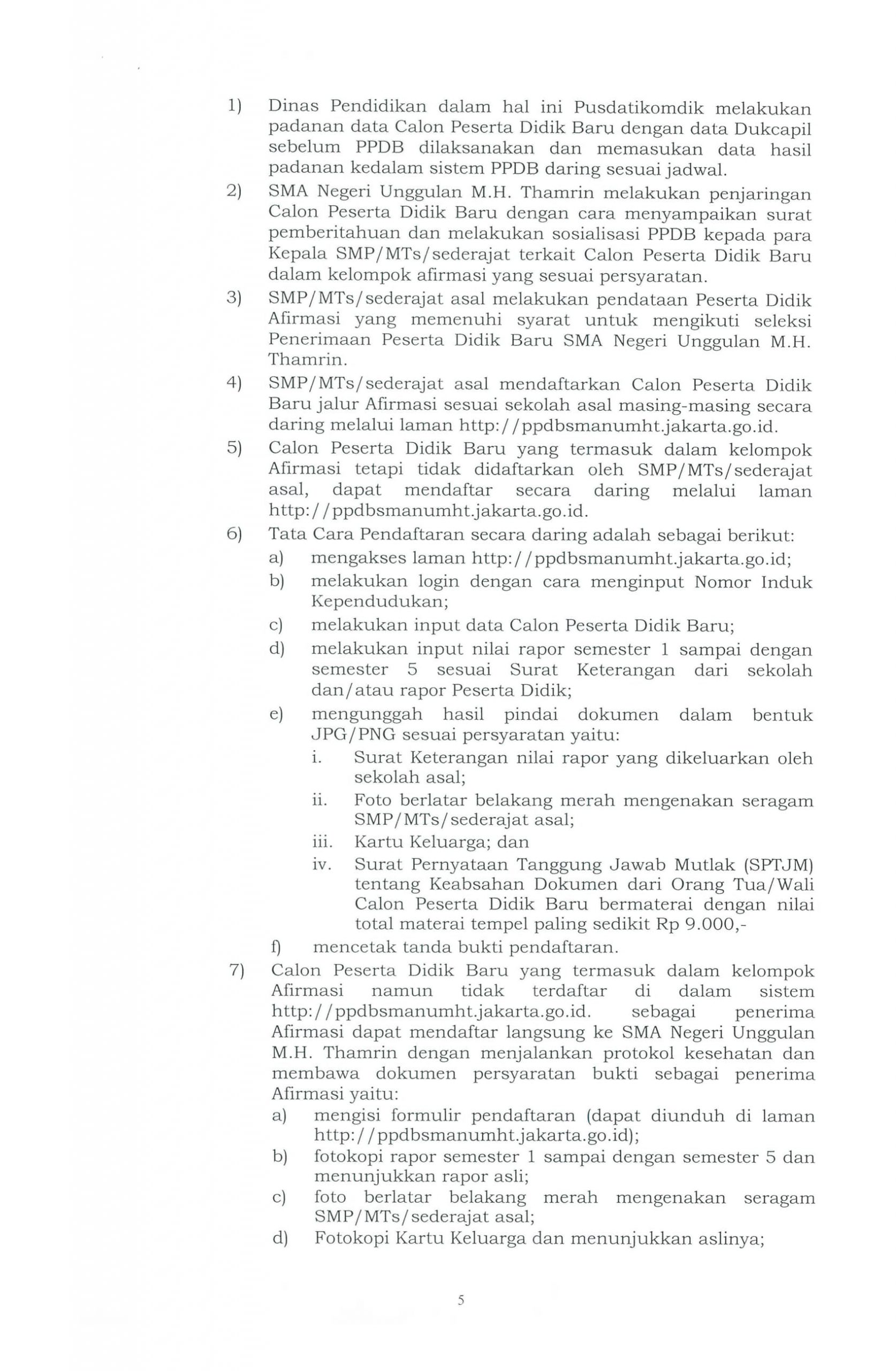 JUKNIS PPDB SMANU MH THAMRIN TAHUN PELAJARAN 2021/2022 – SMANU M.H ...